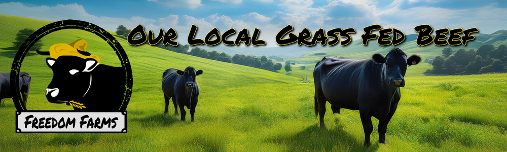 Our Local Grass Fed Beef – Freedom Farms